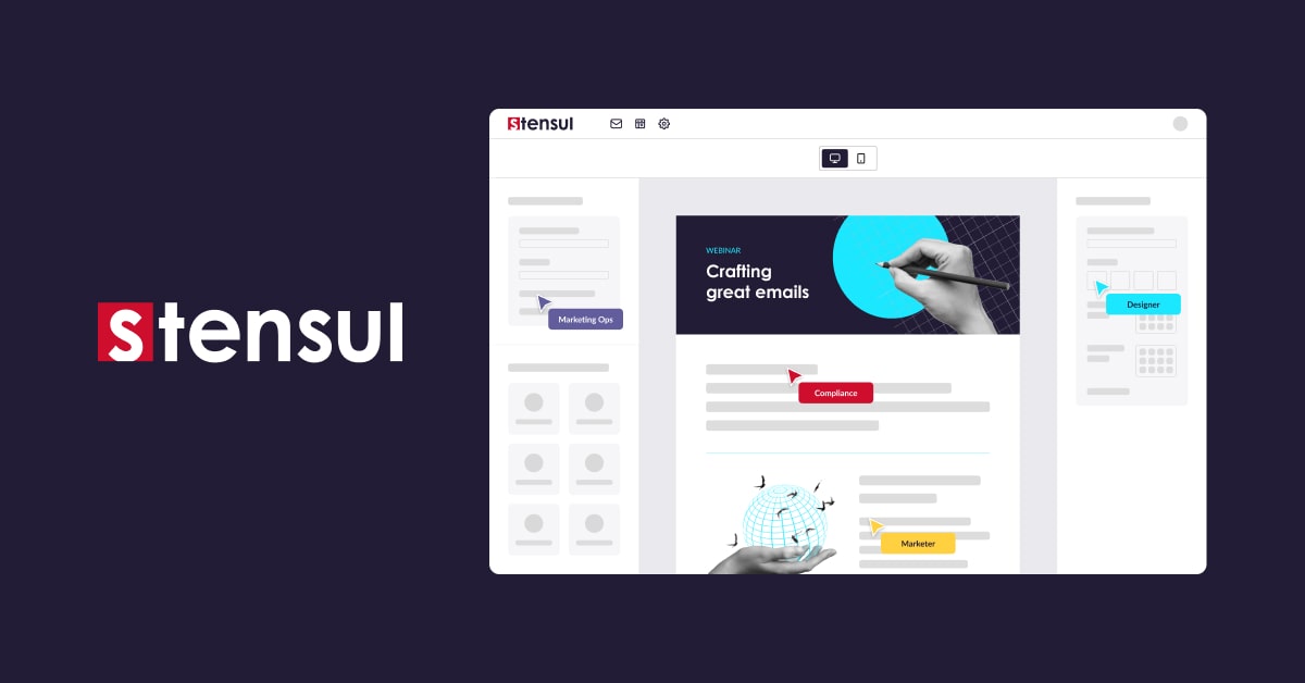 The Stensul Marketing Creation Platform