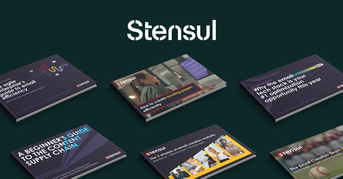 Guides, ebooks & research reports | Stensul